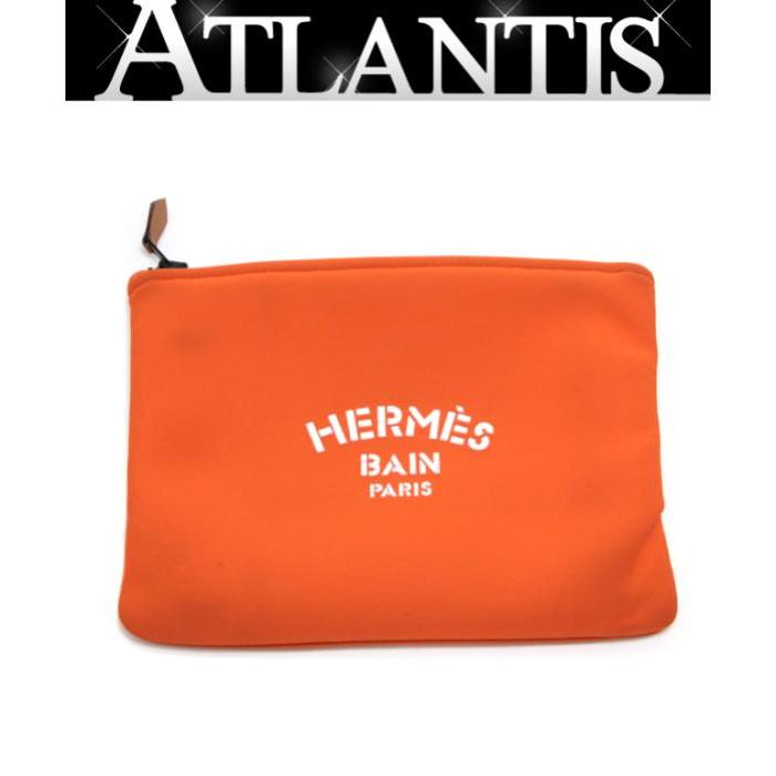 【広尾店 】エルメス HERMES ネオバン ポーチ PM ポリアミド オレンジ 12103 : 012103 : atlantis - 通販 ...
