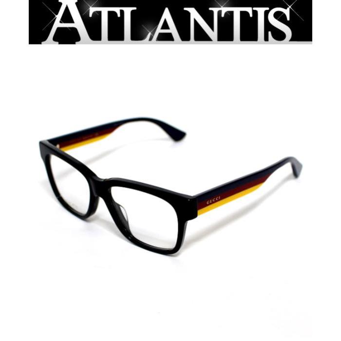 GUCCI（グッチ） SALE 極美品 メガネフレーム 伊達眼鏡 GG0342OA 黒 : atlantis - 通販 - Yahoo!ショッピング