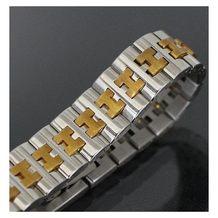 HERMES SALE 美品 エルメス Hロゴ クリッパー ブレスレット HERMES SALE 美品 エルメス Hロゴ クリッパー ブレスレット