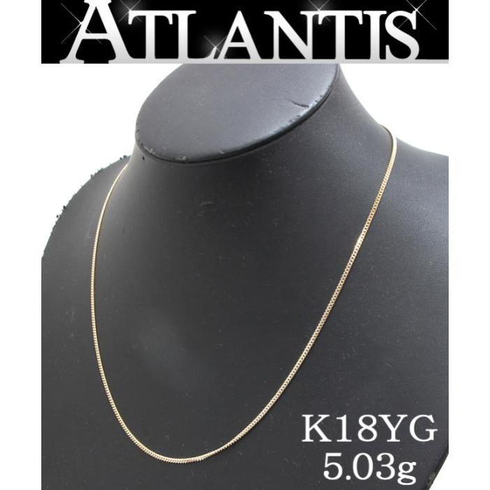 美品 喜平ネックレス シングル 二面 K18 YG 5.03g : atlantis - 通販 - Yahoo!ショッピング