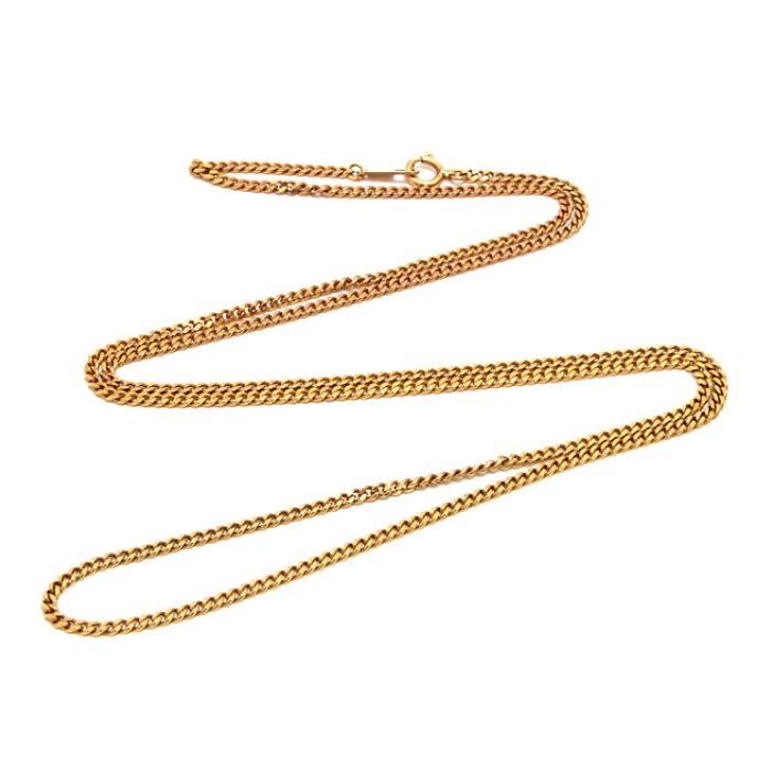 ather brand 美品 喜平 二面 シングル チェーンネックレス K18 YG 10.96g 地金 : atlantis - 通販 - Yahoo!ショッピング