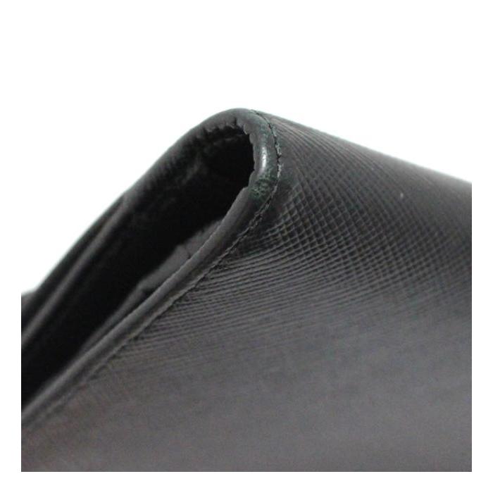 PRADA プラダ Wホック 長財布 サフィアーノレザー 黒 : atlantis - 通販 - Yahoo!ショッピング