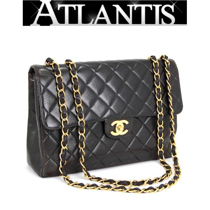 CHANEL SALE シャネル マトラッセ30 チェーンショルダーバッグ ラムスキン 黒 ゴールド金具 : atlantis - 通販 - Yahoo!ショッピング