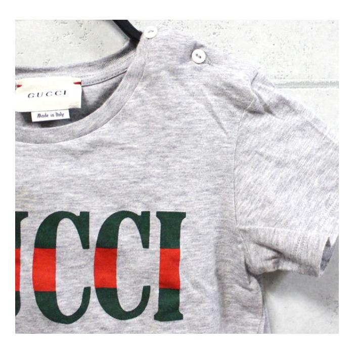 GUCCI SALE グッチ LA MAISON ロゴ キッズ Tシャツ グレー size 36m : atlantis - 通販 - Yahoo!ショッピング