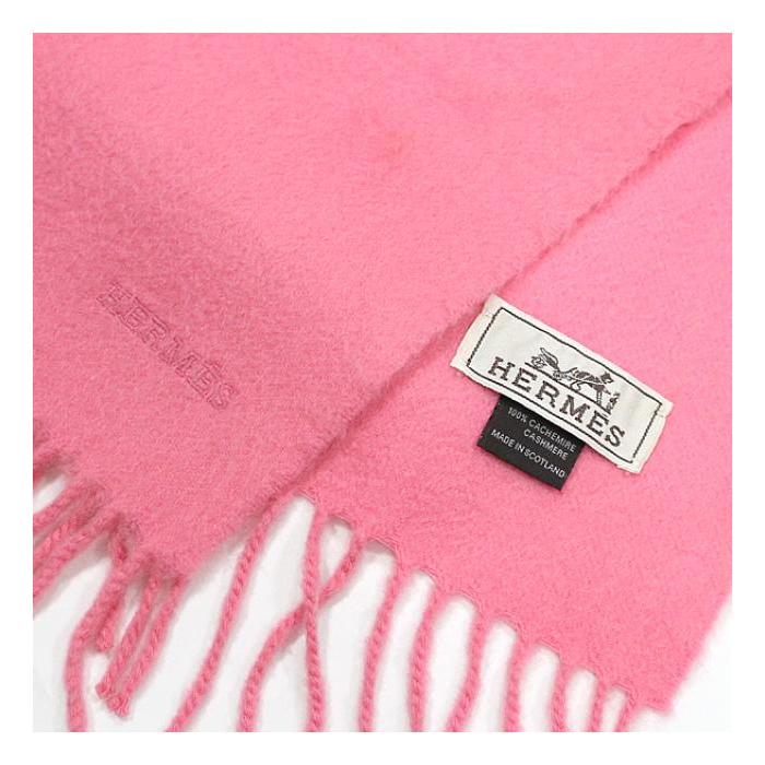 HERMES（エルメス） 最終値下げ マフラー ショール ストール ピンク カシミヤ100％ : atlantis - 通販 - Yahoo!ショッピング