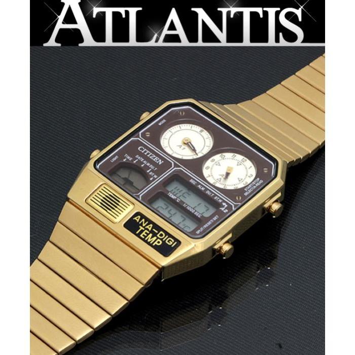 CITIZEN ANA-DIGI TEMP 復刻モデル 腕時計 クオーツ JG2103-72X 60849 : atlantis - 通販 - Yahoo!ショッピング