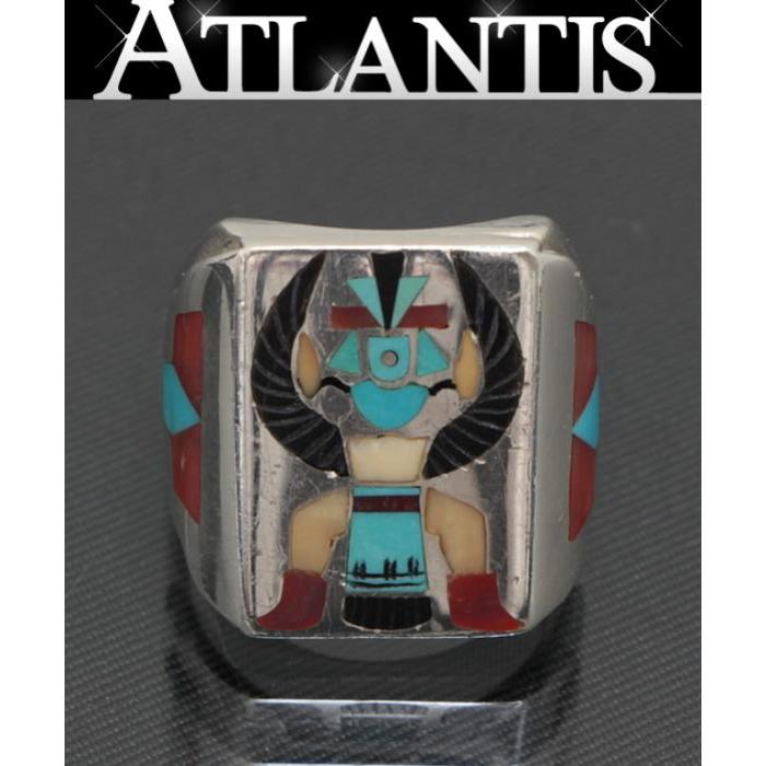 アザー Harlan&Monica Coonsis ハーラン&モニカ コーンシス インディアンジュエリー ナイフウィングリング size:22 ...