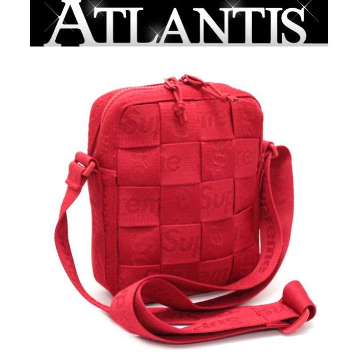 シュプリーム Supreme ウーブンショルダーバッグ 赤 :061864:atlantis - 通販 - Yahoo!ショッピング