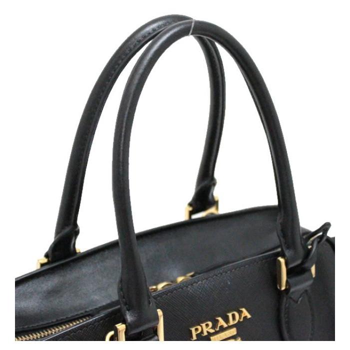 PRADA プラダ 2WAYバッグ ハンドバッグ サフィアーノ 1BA164 黒 : atlantis - 通販 - Yahoo!ショッピング