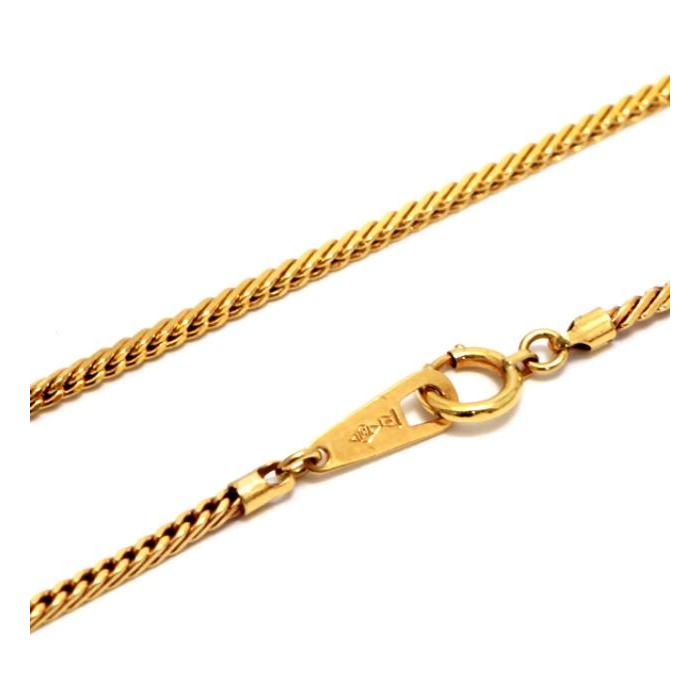 ather brand 地金 デザインネックレス K18 9.3g 約50cm : atlantis - 通販 - Yahoo!ショッピング