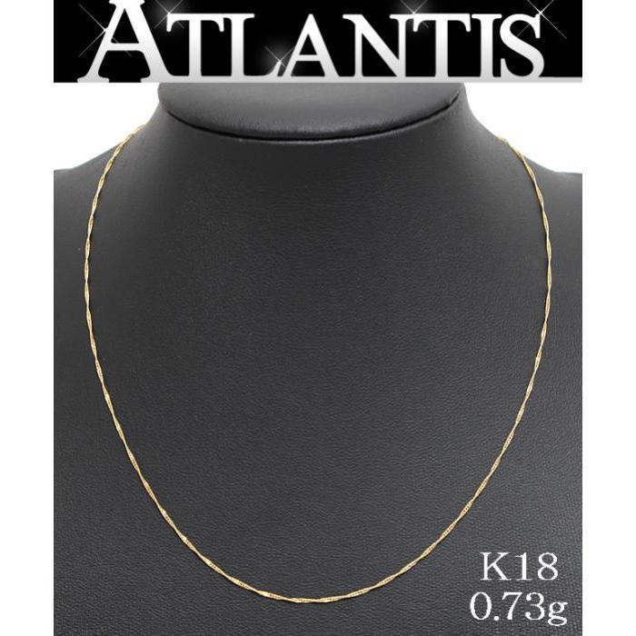 ather brand 地金 チェーンネックレス K18YG 0.73g 約40cm : atlantis - 通販 - Yahoo!ショッピング