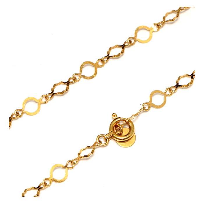 ather brand 地金 K18YG ロングデザインネックレス 2.76g 約70cm : atlantis - 通販 - Yahoo!ショッピング