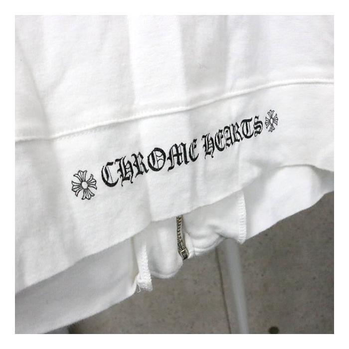 CHROME HEARTS 銀座店 SALE クロムハーツ レディース ダガージップ スウェット 長袖 白 size:S :085915:atlantis - 通販 - Yahoo!ショッピング