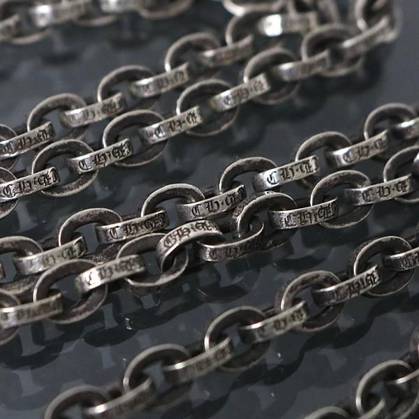 CHROME HEARTS 銀座店 クロムハーツ ペーパーチェーン ネックレス 20インチ メンズ シルバー SV925 100126 ...