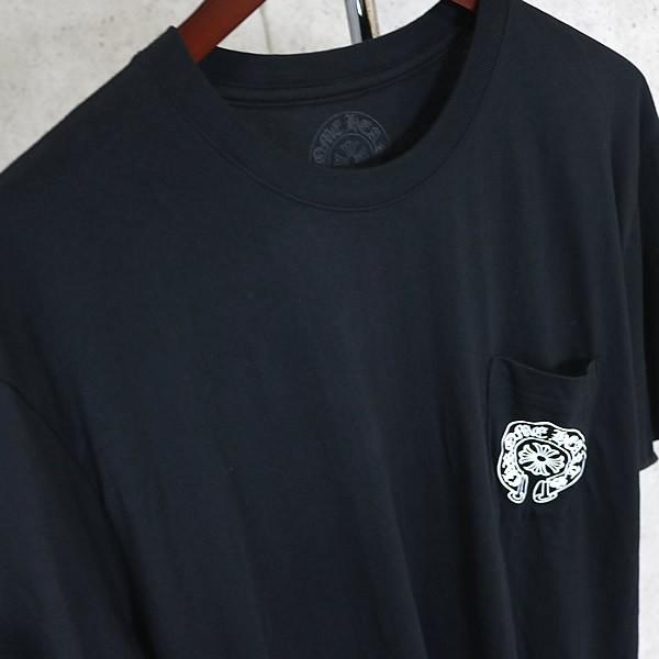 CHROME HEARTS 銀座店 クロムハーツ 新品 ホースシュー プリント ポケット ロゴ Tシャツ 半袖 メンズ size:XL 黒 100204 : atlantis - 通販 ...