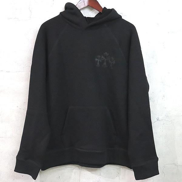 CHROME HEARTS 銀座店 クロムハーツ 新品 7-11 セメタリークロス CHロゴ フーディ パーカー 長袖 メンズ SV925 ...