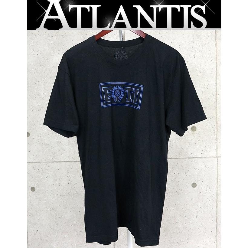 CHROME HEARTS 銀座店 クロムハーツ FOTI フォティ プリント Tシャツ sizeXL 黒 100530 : atlantis ...