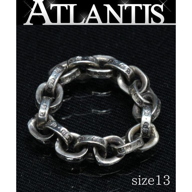 CHROME HEARTS 銀座店 クロムハーツ ペーパーチェーン リング 指輪 メンズ シルバー SV925 約13号 100859 ...