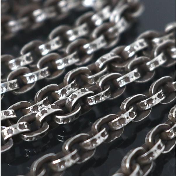 CHROME HEARTS 銀座店 クロムハーツ ペーパーチェーン ネックレス 18インチ メンズ シルバー SV925 101220 ...
