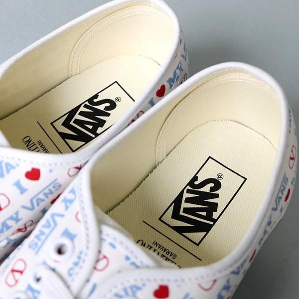 VALENTINO 銀座店 ヴァレンティノ 新品 × バンズ VANS 総柄 スニーカー 靴 メンズ size:26.5cm 白系/マルチ ...