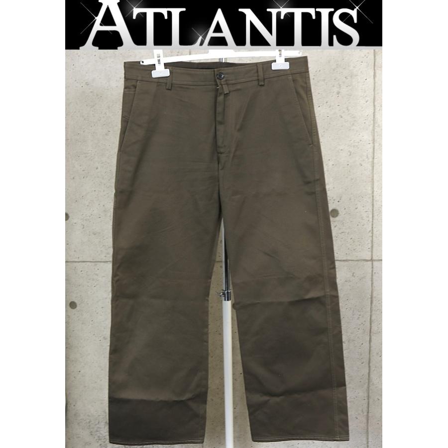 LOUIS VUITTON 銀座店 ルイヴィトン チノ カーゴパンツ メンズ size:44 カーキ 101312 : atlantis ...