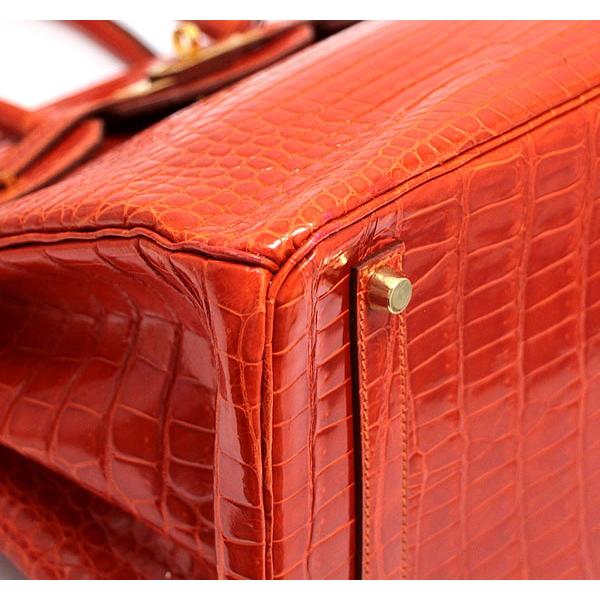【広尾店】エルメス HERMES バーキン35 ハンドバッグ クロコ ポロサス G金具 A刻印 【13799】 : atlantis - 通販 ...