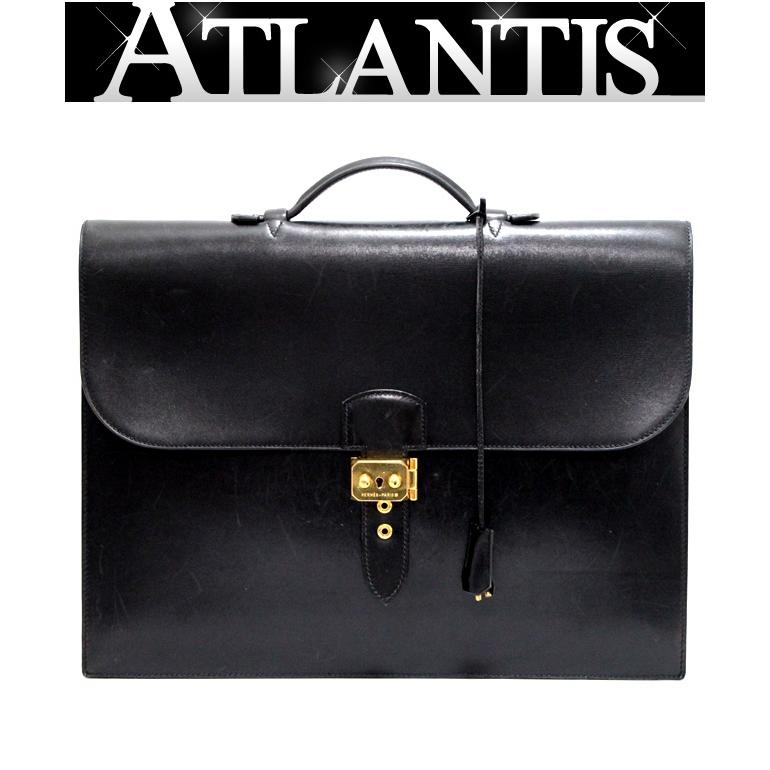 【広尾店】エルメス HERMES サックデペッシュ38 ハンドバッグ ボックスカーフ 黒 C刻印 【13800】 : atlantis - 通販 - Yahoo!ショッピング