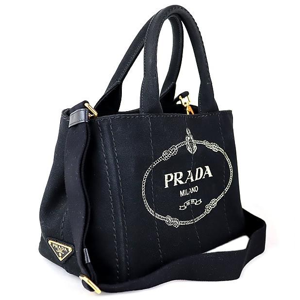 【広尾店】プラダ PRADA カナパ トートバッグ PM 2WAYバッグ キャンバス 黒 1BG439 【14018】 : atlantis - 通販 - Yahoo!ショッピング