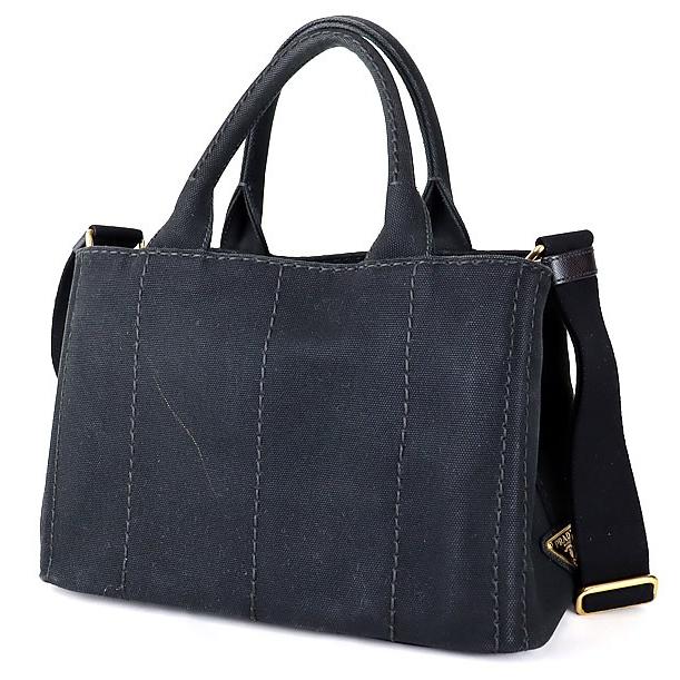 【広尾店】プラダ PRADA カナパ トートバッグ PM 2WAYバッグ キャンバス 黒 1BG439 【14018】 : atlantis - 通販 - Yahoo!ショッピング