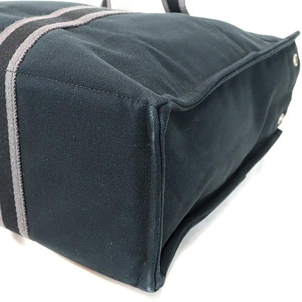 【広尾店】 美品 エルメス HERMES フールトゥGM トートバッグ ハンドバッグ キャンバス グレー 【14447】 : atlantis ...