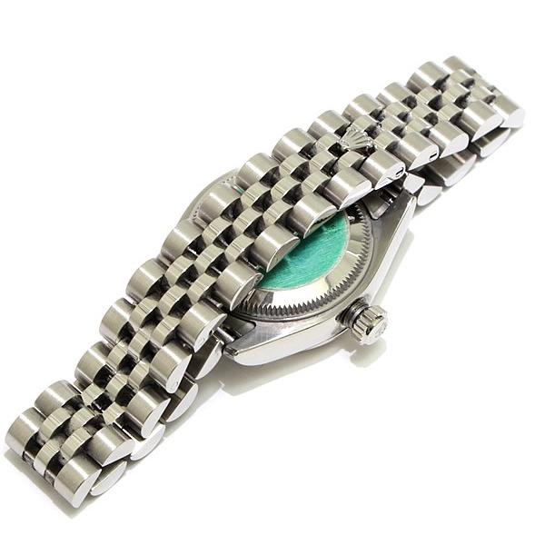 【広尾店】美品 ロレックス ROLEX デイトジャスト 179174G レディース腕時計 Z番 ピンク文字盤 【14594 ...