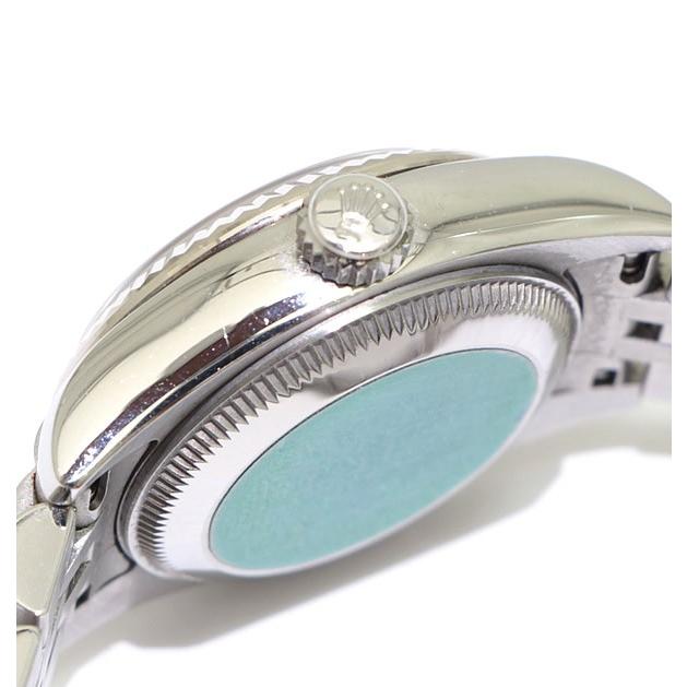 【広尾店】美品 ロレックス ROLEX デイトジャスト 179174G レディース腕時計 Z番 ピンク文字盤 【14594 ...