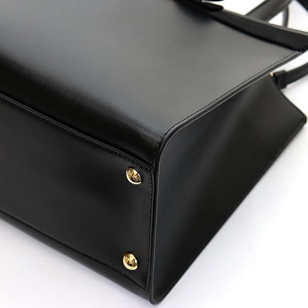 【広尾店】新品 サルヴァトーレフェラガモ Salvatore Ferragamo ヴァラリボン 2WAYバッグ スプリットカーフ 黒 ...