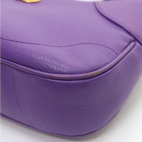 【広尾店】 グッチ GUCCI アフロディーテ スモール ショルダーバッグ 3WAYバッグ レザー パープル 731817 【14882 ...
