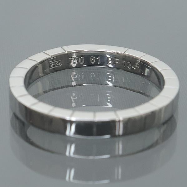【広尾店】 美品 カルティエ Cartier ラニエールリング K18WG size61 6.7g 【14968】 : atlantis ...