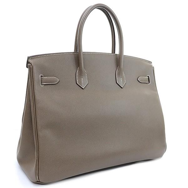 【広尾店】エルメス HERMES バーキン35 エプソン エトゥープ M刻印 ハンドバッグ SV金具 【15175】 : atlantis - 通販 - Yahoo!ショッピング