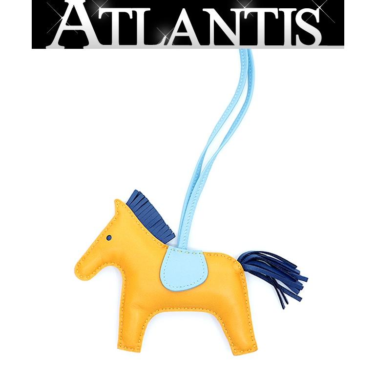 【広尾店】美品 エルメス HERMES ロデオチャーム MM イエロー系 A刻印 (2017年) 【15183】 : atlantis ...