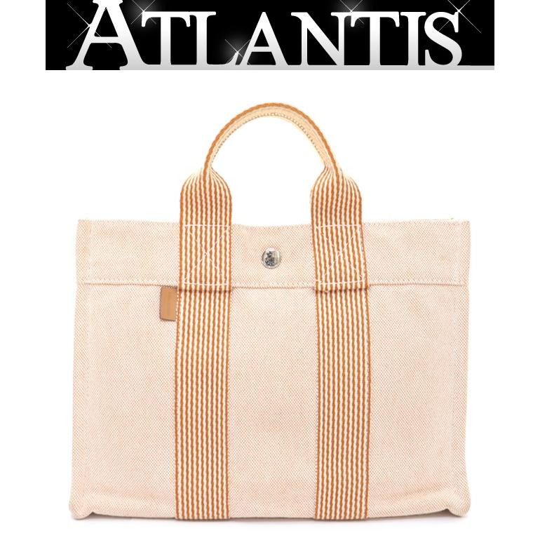 【広尾店】 エルメス HERMES ニューフールトゥ PM ハンドバッグ オレンジ キャンバス 【15284】 : atlantis - 通販 - Yahoo!ショッピング