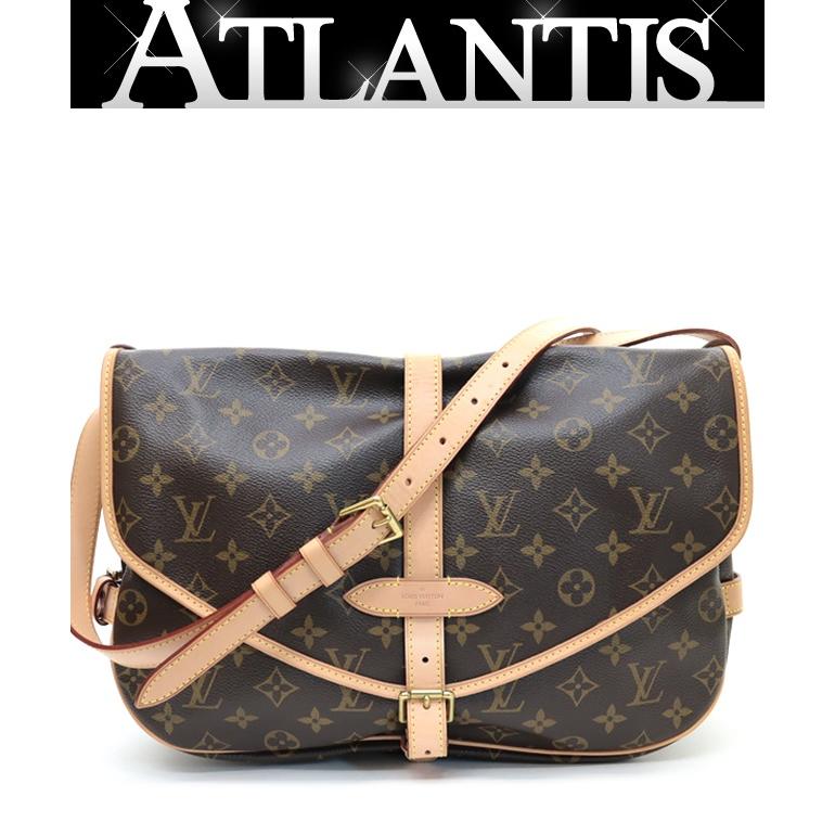 【広尾店】極美品 ルイヴィトン Louis Vuitton ソミュール35 ショルダーバッグ モノグラム M42254 【15444 ...
