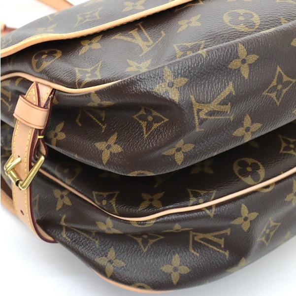 【広尾店】極美品 ルイヴィトン Louis Vuitton ソミュール35 ショルダーバッグ モノグラム M42254 【15444 ...