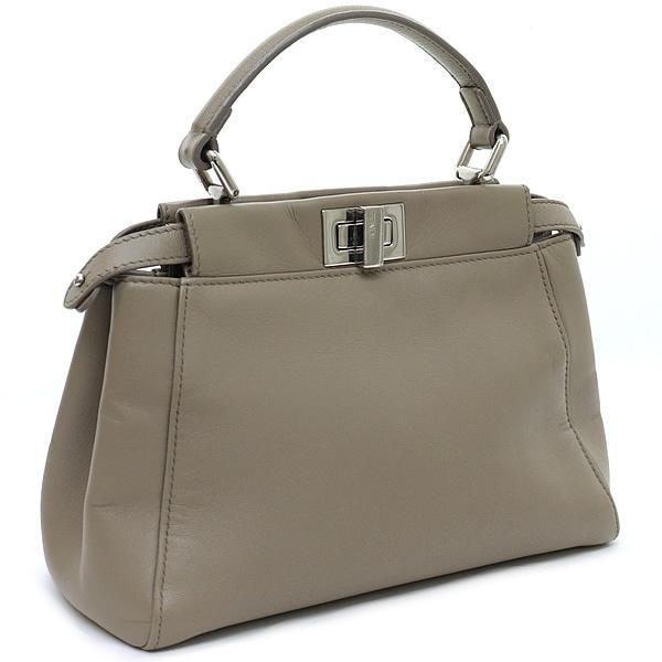 【広尾店】 フェンディ FENDI ピーカブー 2WAYバッグ グレー 【15470】 : 15470 : atlantis - 通販 ...