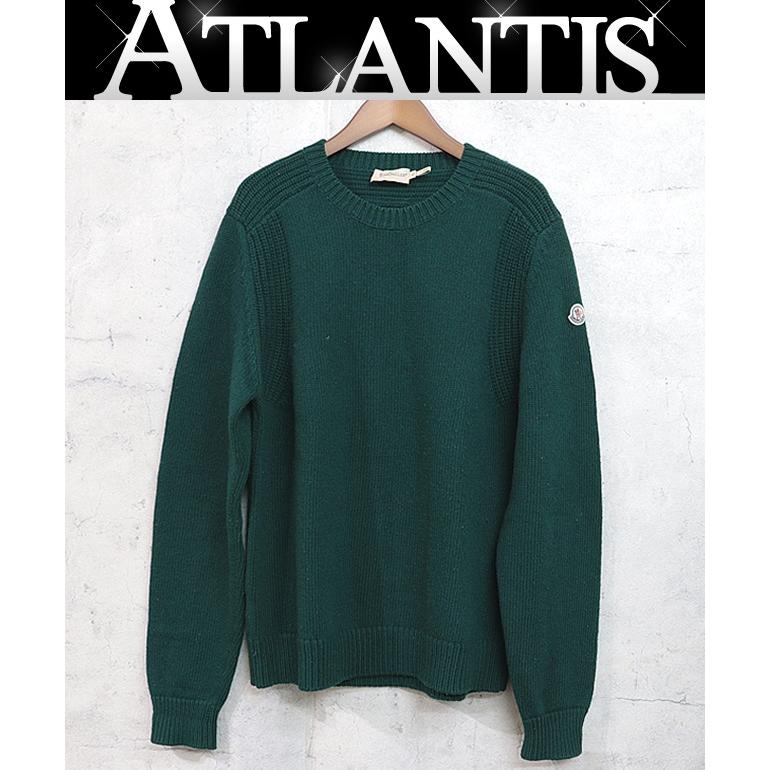 【広尾店】モンクレール MONCLER セーター ニット グリーン系 sizeL 【15500】 : atlantis - 通販 - Yahoo!ショッピング