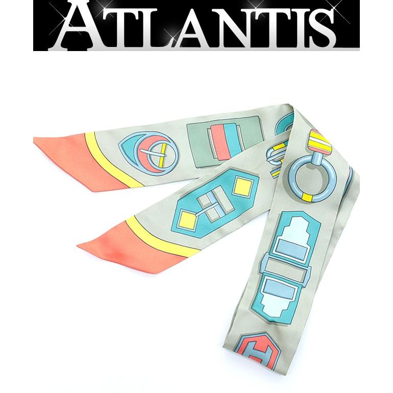 【広尾店】エルメス HERMES ツイリー Carre en Boucies シルク マルチカラー 【15645】 : atlantis - 通販 - Yahoo!ショッピング