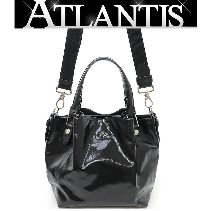 【広尾店】トッズ TODS フラワー2WAYバッグ パテントレザー 【15935】 : atlantis - 通販 - Yahoo!ショッピング