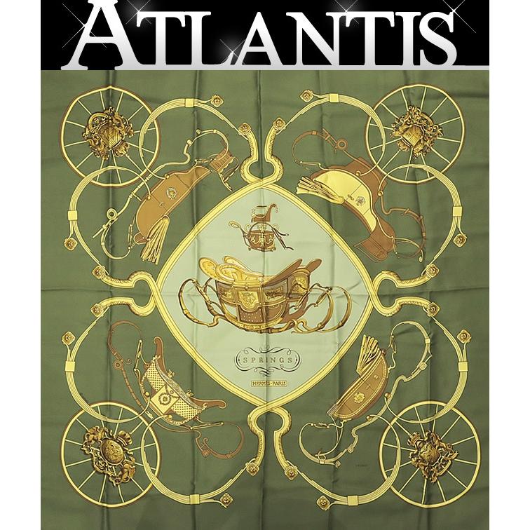 【広尾店】美品 エルメス HERMES カレ90 大判スカーフ SPRINGS シルク100% 【16020】 : atlantis - 通販 - Yahoo!ショッピング