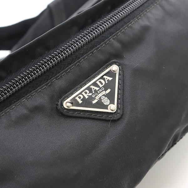 【広尾店】プラダ PRADA ボディバッグ ウエストポーチ 三角ロゴ ナイロン 黒 SV金具 V132 【16120】 : atlantis - 通販 - Yahoo!ショッピング