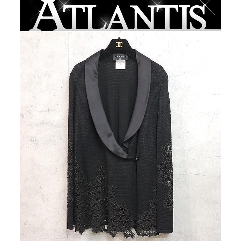 【広尾店】美品 シャネル CHANEL サテンラペルジャケット size44 P53181 【16305】 : atlantis - 通販 - Yahoo!ショッピング