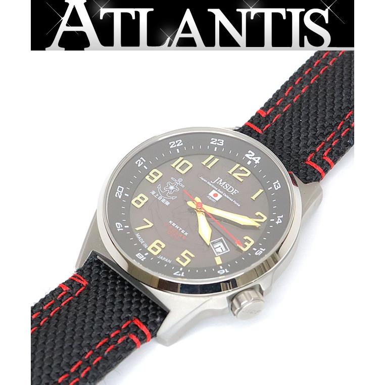 【広尾店】美品 ケンテックス KENTEX メンズ腕時計 海上自衛隊 JSDFソーラースタンダード S715M-03 【16339 ...