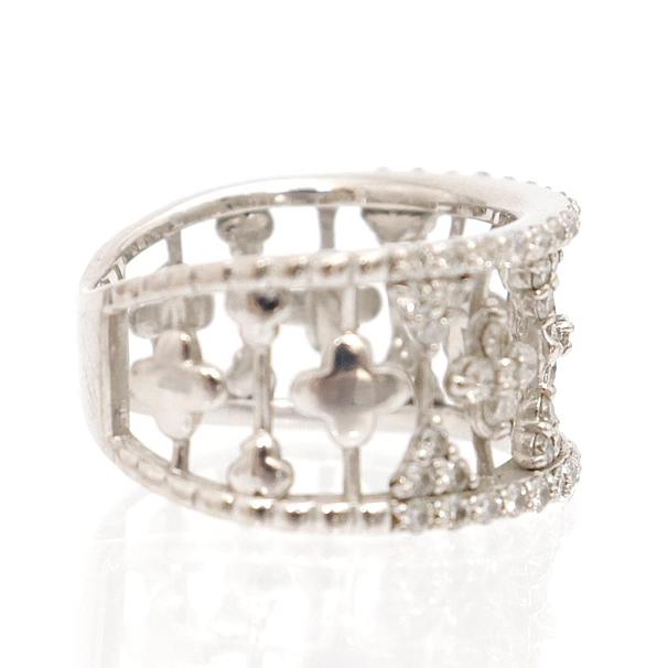 【広尾店】地金 LV風リング 12.5号 K18WG 約7.45g D1.0ct 【16885】 : atlantis - 通販 - Yahoo!ショッピング