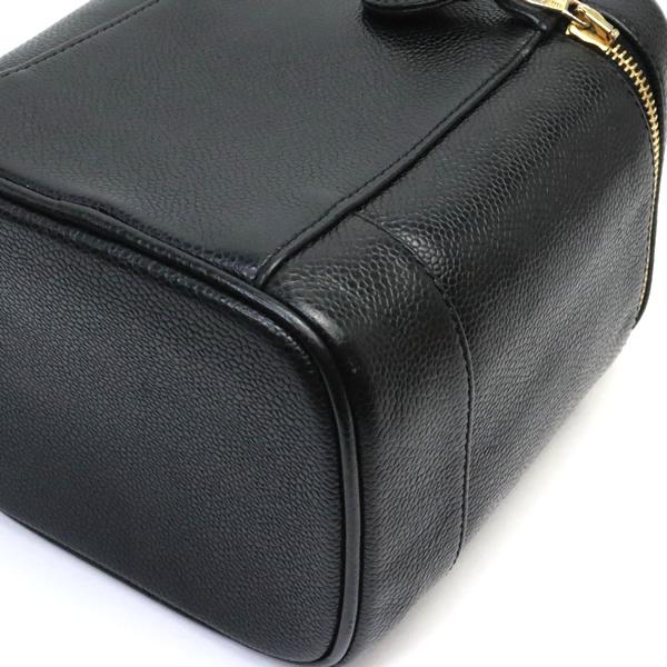 【広尾店】シャネル CHANEL ココマーク バニティバッグ ハンドバッグ キャビアスキン 黒 6番台 【17941】 : atlantis ...